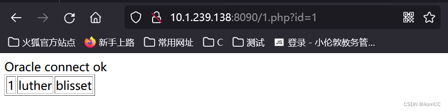 Oracle数据库sql注入环境搭建oracle注入靶场 Csdn博客