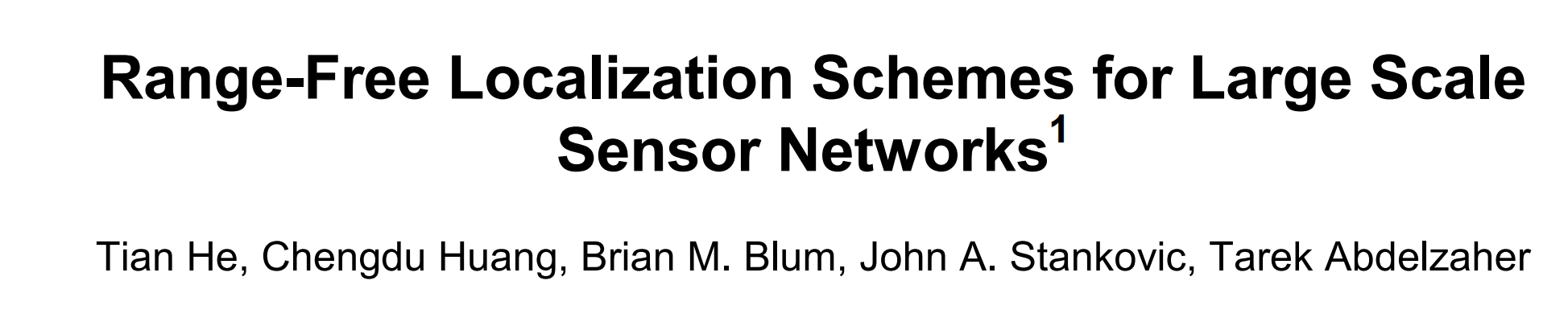 【WSN：无线传感器网络】定位(Localization)、距离测量与节点定位(APIT)、基于跳数的分布式定位(DV-HOP)、算法MDS ...