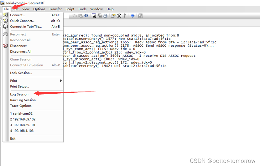 CRT设置自动记录日志_crt自动记录日志-CSDN博客