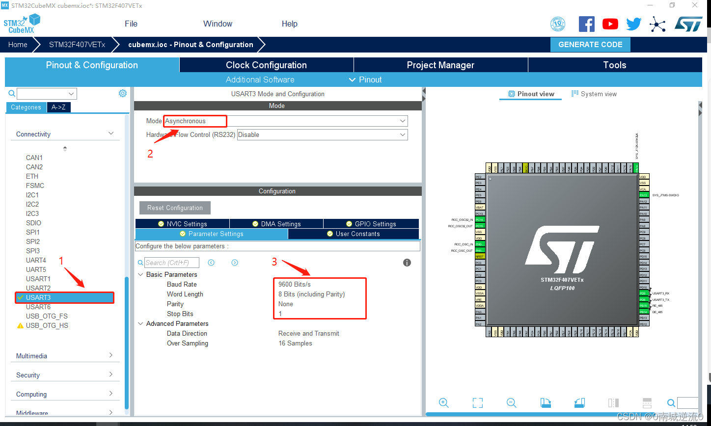 【STM32】RTT-Studio中HAL库开发教程二：RS485-DMA串行通信_stm32f4进行485通信编程hal库-CSDN博客