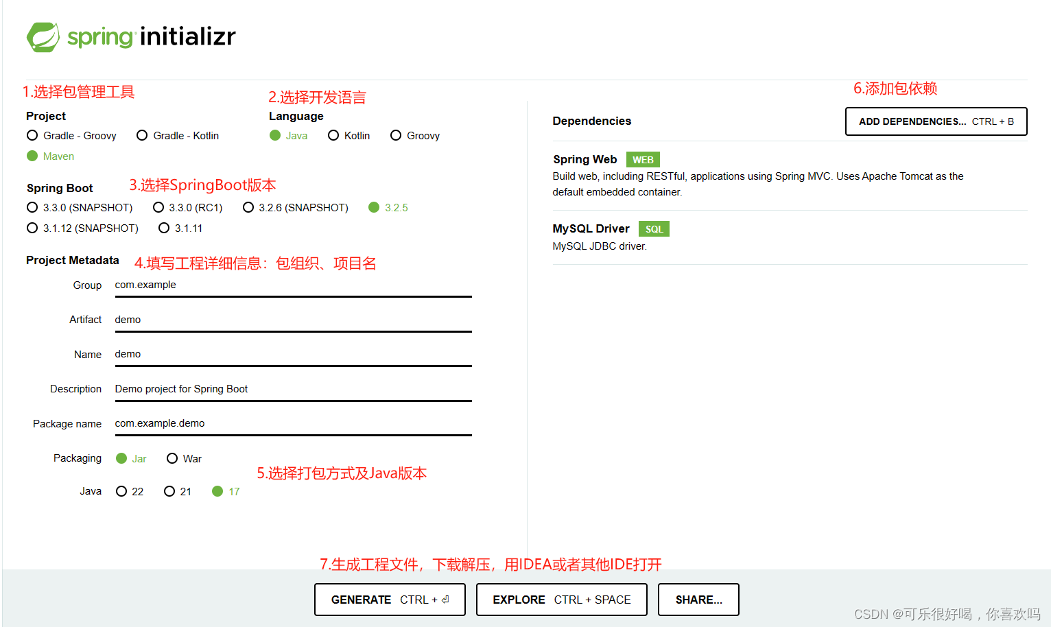 Springboot项目构建方式 Csdn博客 