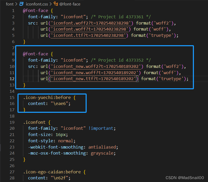 阿里图标库新增iconfont字体图标_iconfont.json-CSDN博客