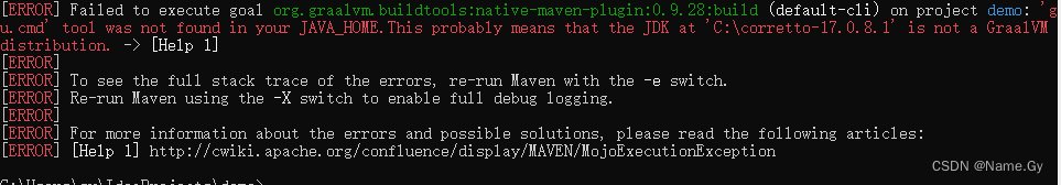 使用 GraalVM 将 SpringBoot 项目打包成 exe_graalvm打包成exe-CSDN博客