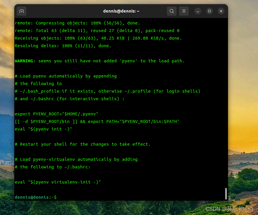 Ubuntu22043安装pyenv、pipenv来管理python版本和每个项目的虚拟环境，vscode中配置pipenv环境ubuntu Pyenv Csdn博客