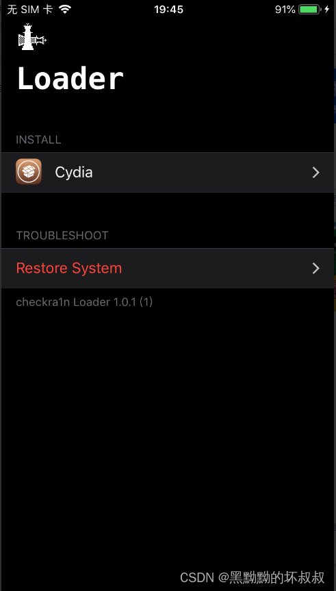 iOS越狱方法总结（0到1）_checkra1n ios-CSDN博客