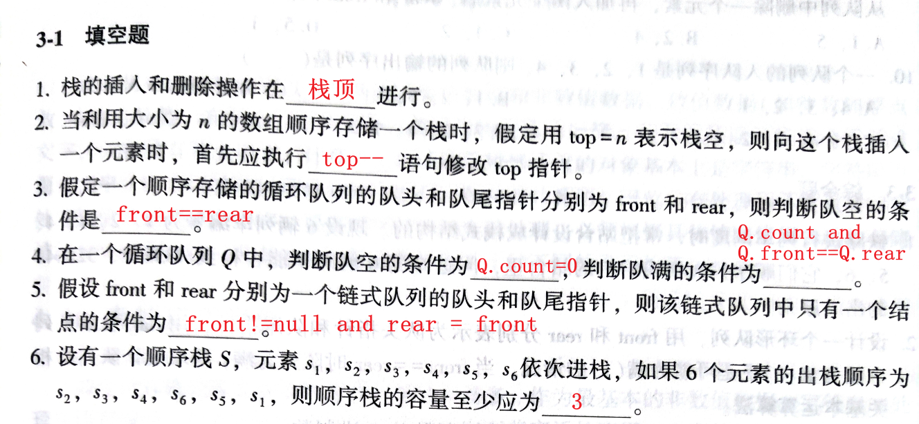 GDPU 数据结构 课后作业 习题集_csdn数据结构课后作业-CSDN博客
