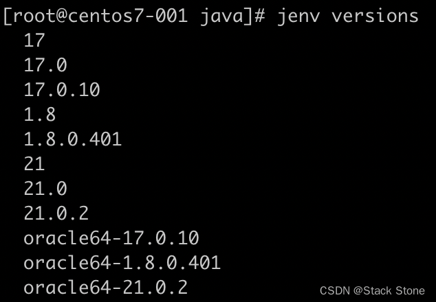 使用 jEnv 管理多个 Java 版本_jenv 命令-CSDN博客