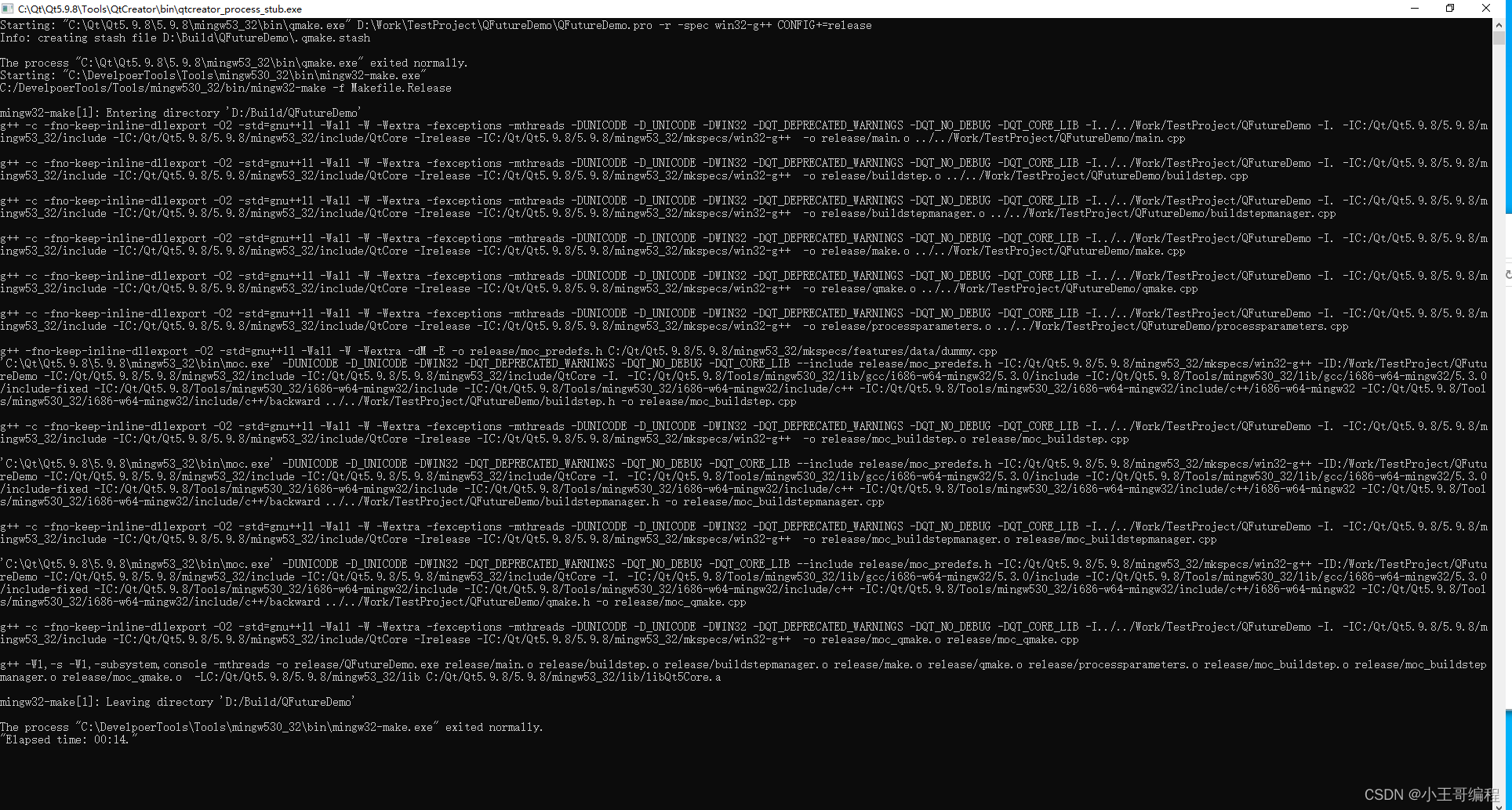 Qt多线程-QFuture 和 QFutureWatcher 的使用_qfuture管理多文件搜索-CSDN博客