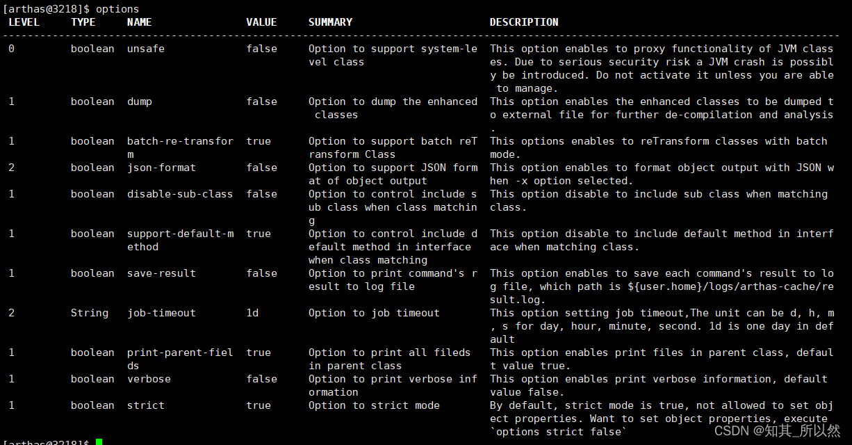 arthas命令详解二（dump、classloader、monitor、watch、trace、stack、tt、options、profile等使用）_arthas dump命令-CSDN博客