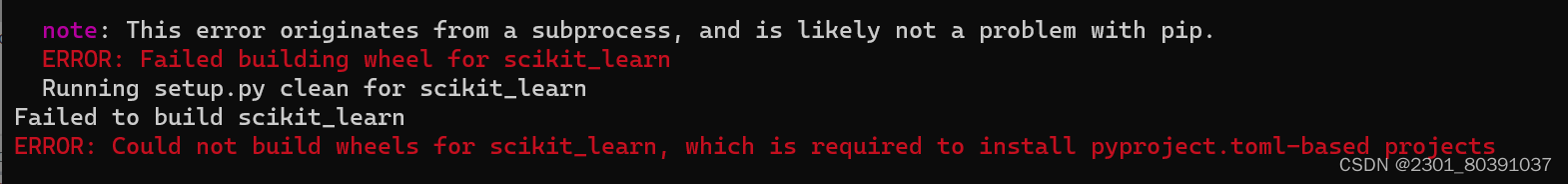 运行报错importError: cannot import name ‘joblib‘ from ‘sklearn.externals‘，pycharm无法成功安装scikit-learn ...