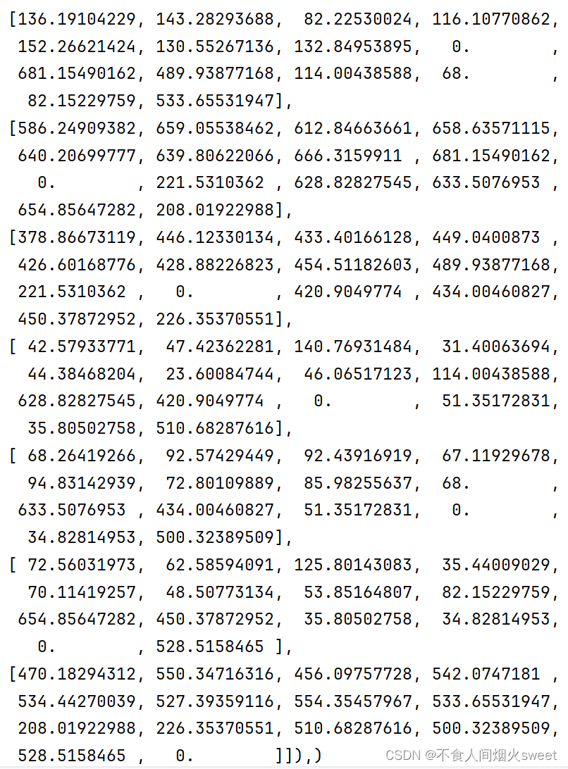 调用scipy计算欧式几何距离，图说明_c++ scipy.spatial-CSDN博客