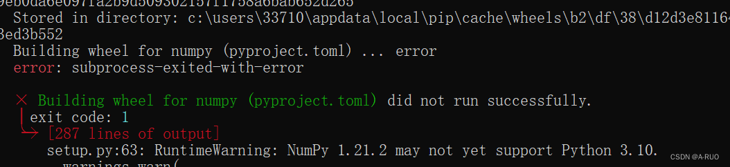 配置ML-agents环境 ---python=3.10.12 torch=2.2.1_conda install torch==2.2.1-CSDN博客