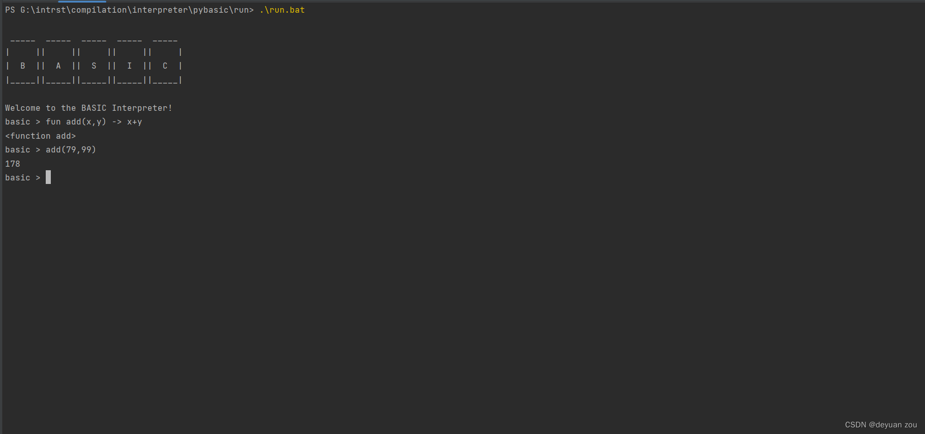 用python自制一门编程语言的解释器如何编写解释器 Csdn博客