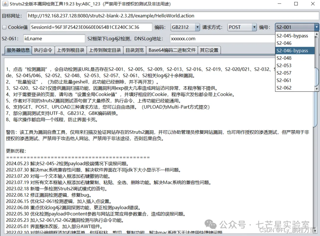 【护网必备】最新Struts2全版本漏洞检测工具-CSDN博客