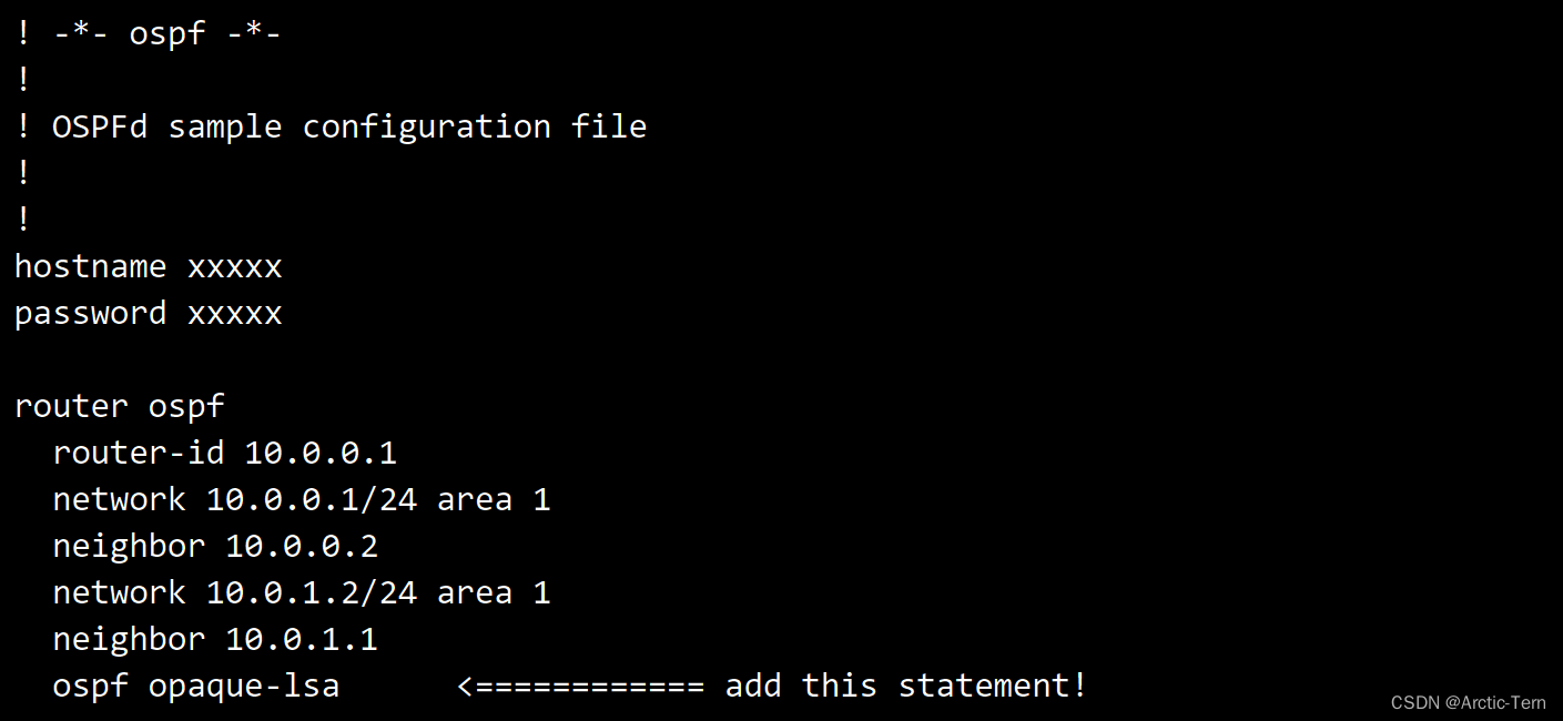 Frrouting学习笔记（四）——OSPF API_frrouting 配置接口地址-CSDN博客