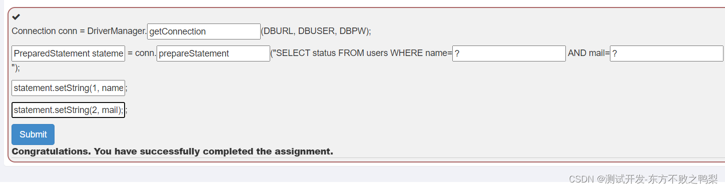webgoat-（A1）SQL Injection_webgoat的a1-CSDN博客