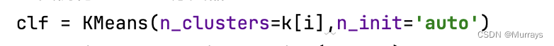报错：FutureWarning: The default value of `n_init` will change from 10 to ...