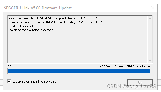 J-LINK V8 固件恢复、升级方法_jlink v8更新固件-CSDN博客
