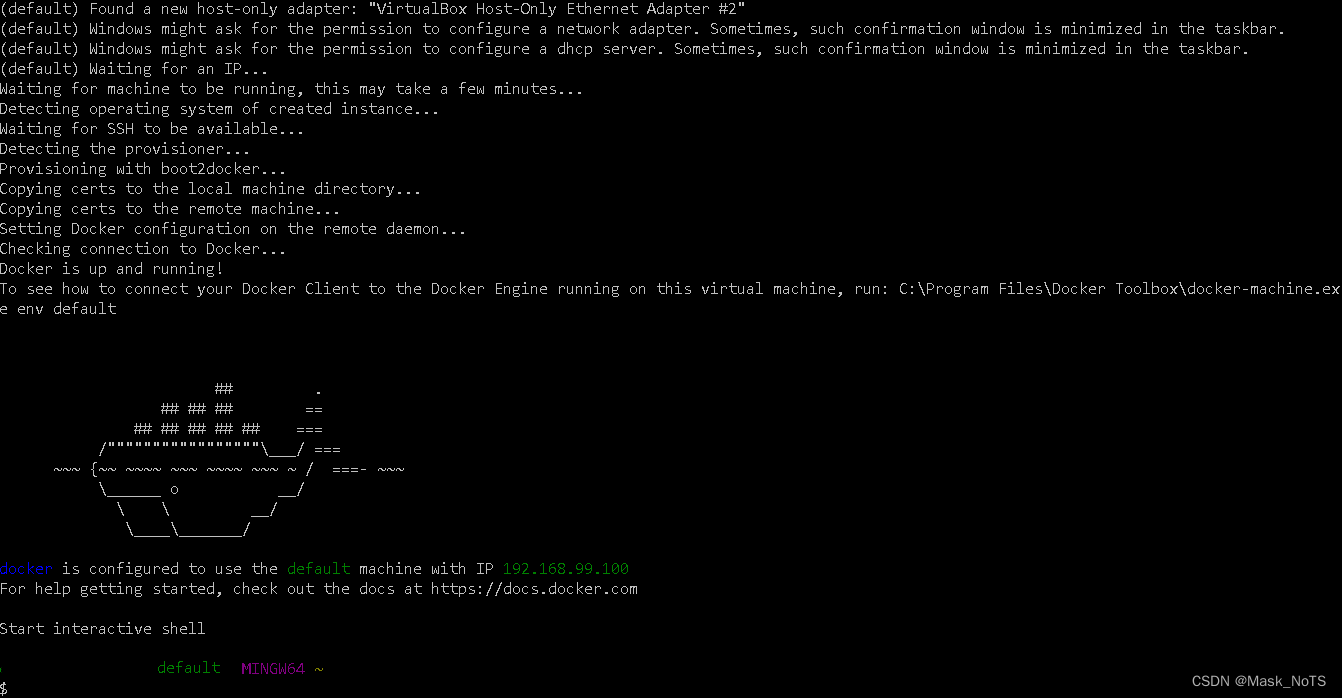 Docker Toolbox 安装与使用-CSDN博客
