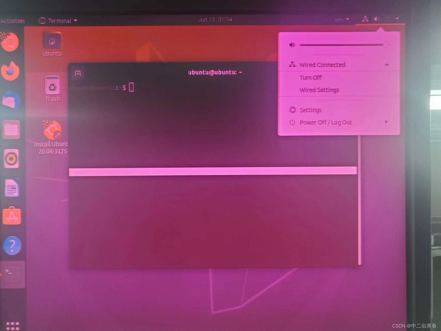 Ubuntu系统启动左上角显示_横杠修复解决方法_ubuntu开机黑屏左上角一横杠-CSDN博客
