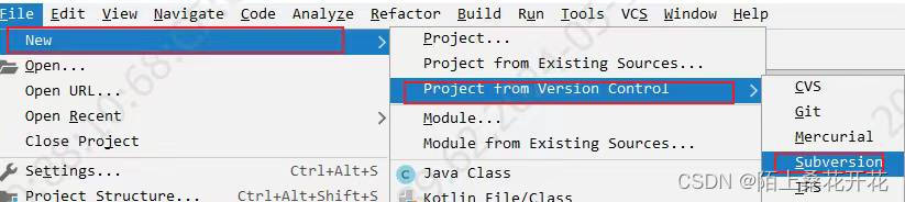idea配置版本控制(git和svn)_idea clone svn项目-CSDN博客