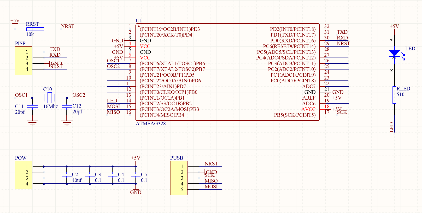 安装 USBTinyISP对AVR单片机编程_avr usb tiny isp 驱动程序-CSDN博客