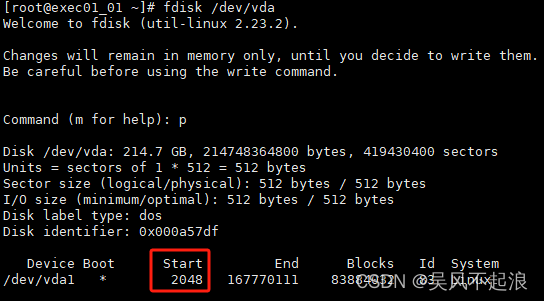 fdisk 扩展Linux系统盘的根分区（/）容量_fdisk扩容根分区-CSDN博客