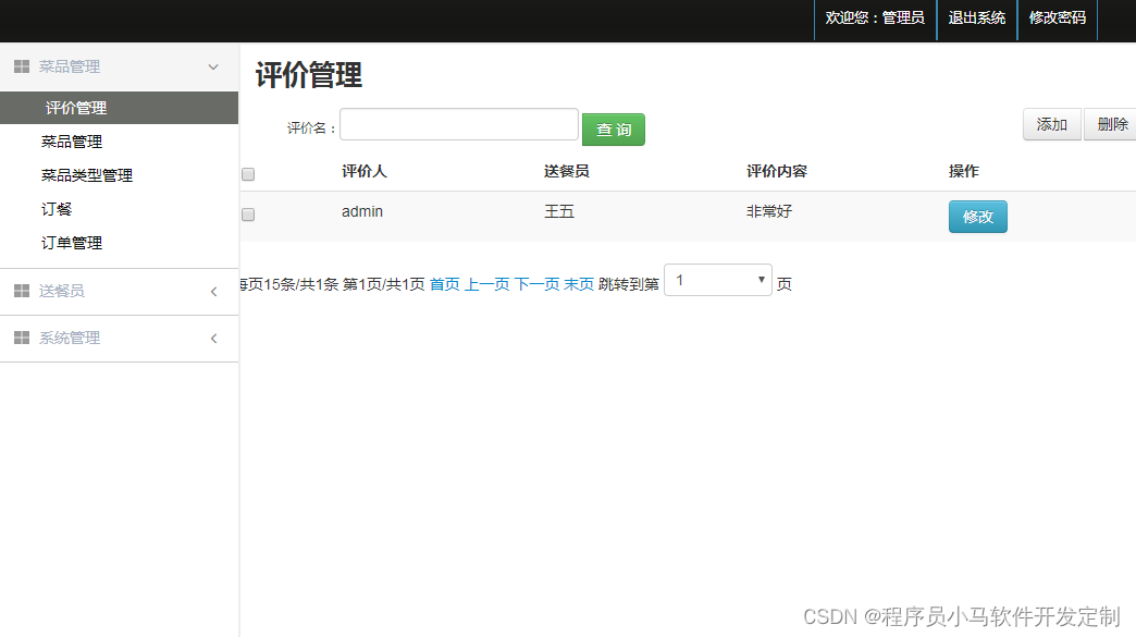 基于springboot框架的外卖点餐系统的设计与实现 毕业论文初稿答辩ppt前后端项目源码及数据库文件查重报告外卖点餐毕业设计初稿