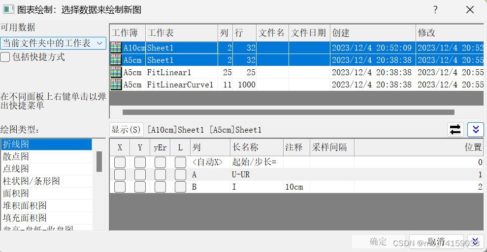 origin简易绘图_origin excel-CSDN博客