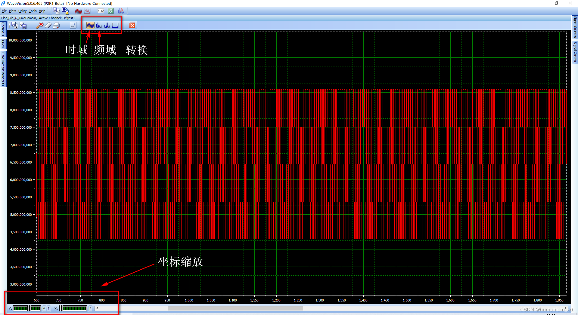 关于TI采集频谱分析软件WAVEVISION5的用法-CSDN博客
