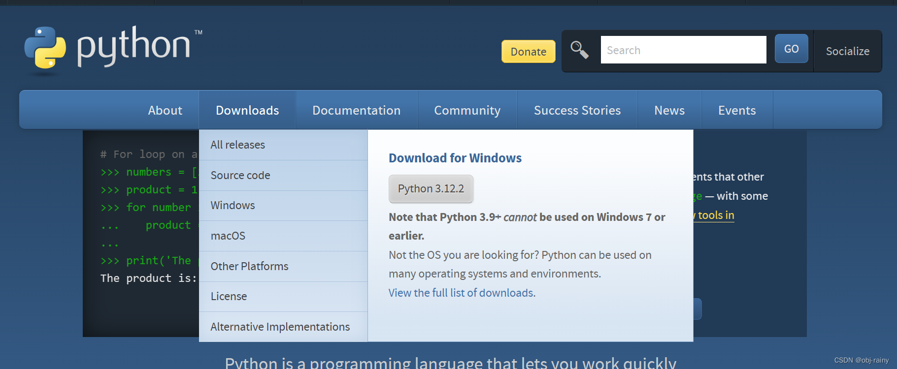 Python环境搭建及工作环境部署_python部署-CSDN博客
