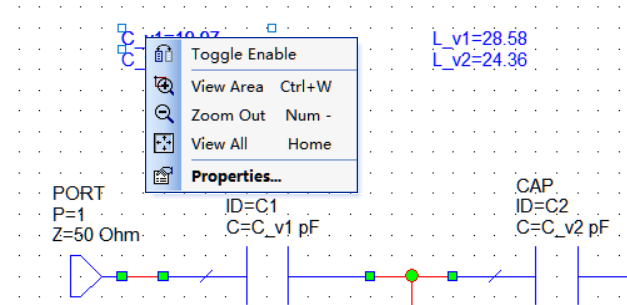 AWM微波设计软件之集总参数高通滤波器设计实验_awr generate design-CSDN博客