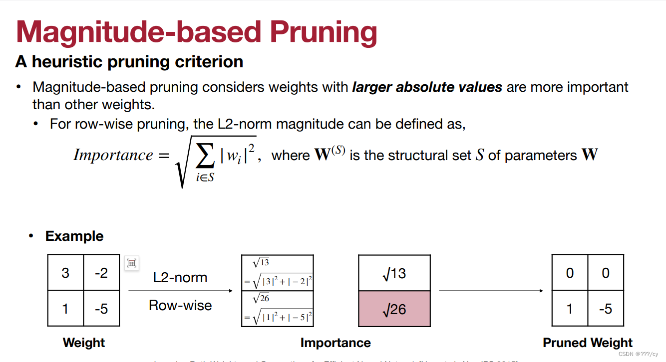 剪枝 Pruning | 剪枝系统性的介绍（持续更新）_magnitude-based pruning-CSDN博客