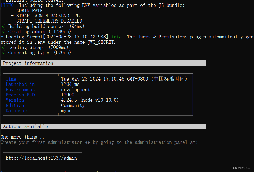 strapi安装教程，并使用nginx部署到本地_strapi 部署-CSDN博客