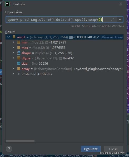 在Pycharm中debug过程查看tensor数据的内容_pycharm debug查看tensor-CSDN博客