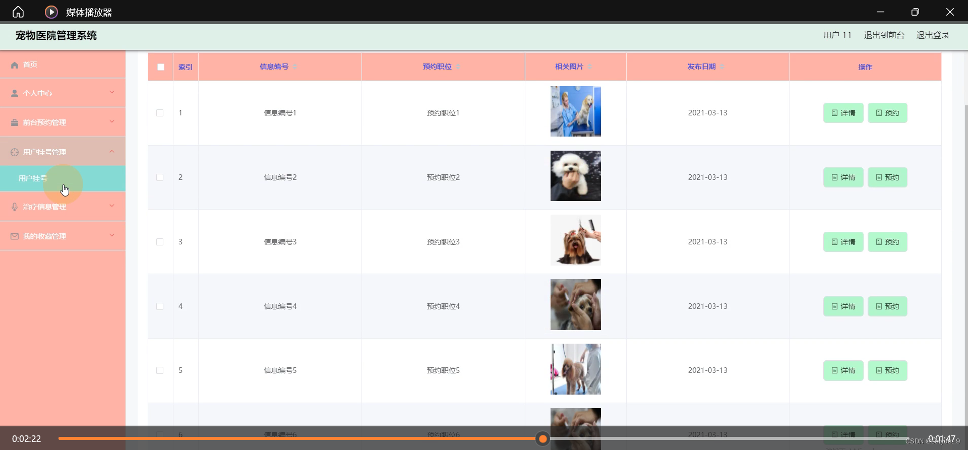 ssm/php/node/python宠物医院管理系统_基于python的宠物医院信息管理系统-CSDN博客