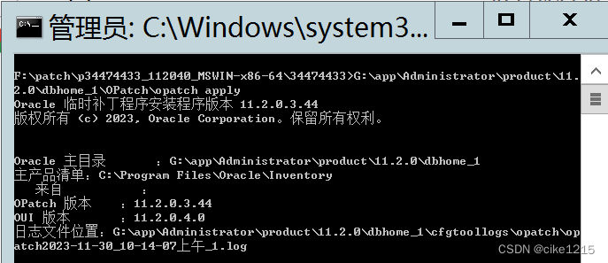 windows上oracle11g安装补丁（patches）_如何下载oracle11补丁包-CSDN博客