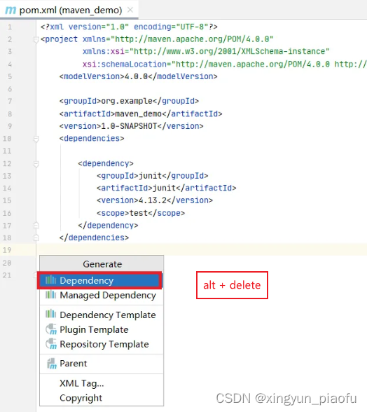 IDEA怎么在maven项目中添加依赖_idea在pom中增加依赖-CSDN博客