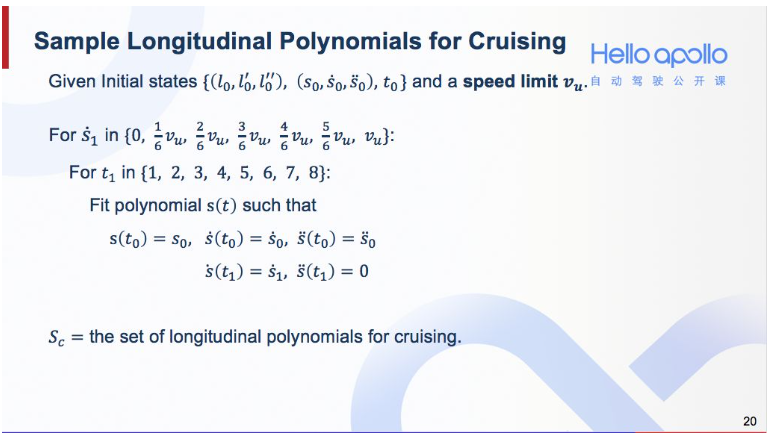 lattice planner和《Optimal Trajectory Generation for Dynamic Street Scenarios in a Frene´t Frame ...