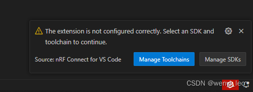 nRF CONNECT SDK FOR VS code开发环境搭建_nrf connect for vs code-CSDN博客