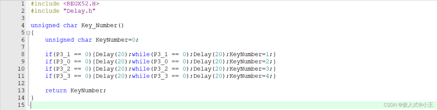 独立按键模块-CSDN博客