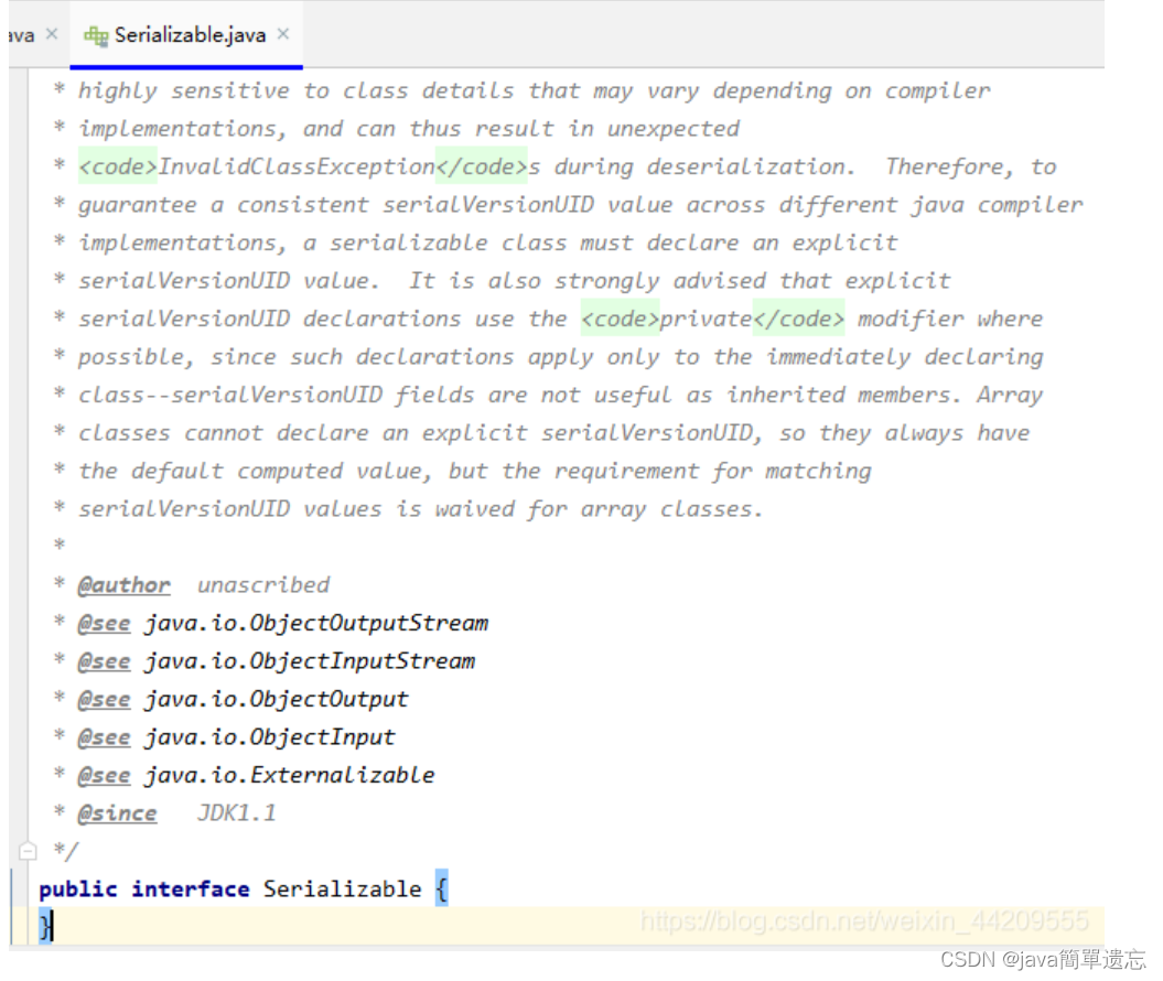 Serializable是什么，为什么要实现Serializable接口？_什么情况下会实现序列化接口-CSDN博客
