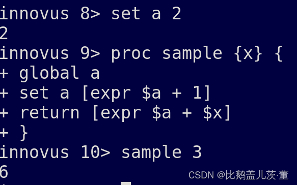 Tcl语言语法精炼总结_tcl中gets-CSDN博客