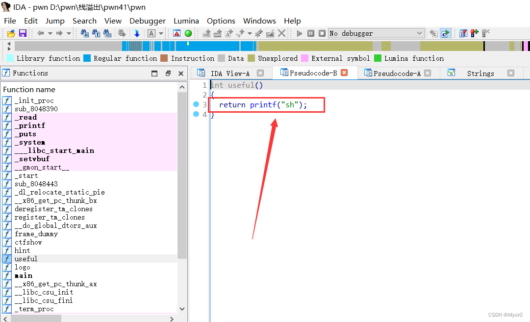 CTFshow-PWN-栈溢出（pwn41-pwn42）_ctf pwn42-CSDN博客