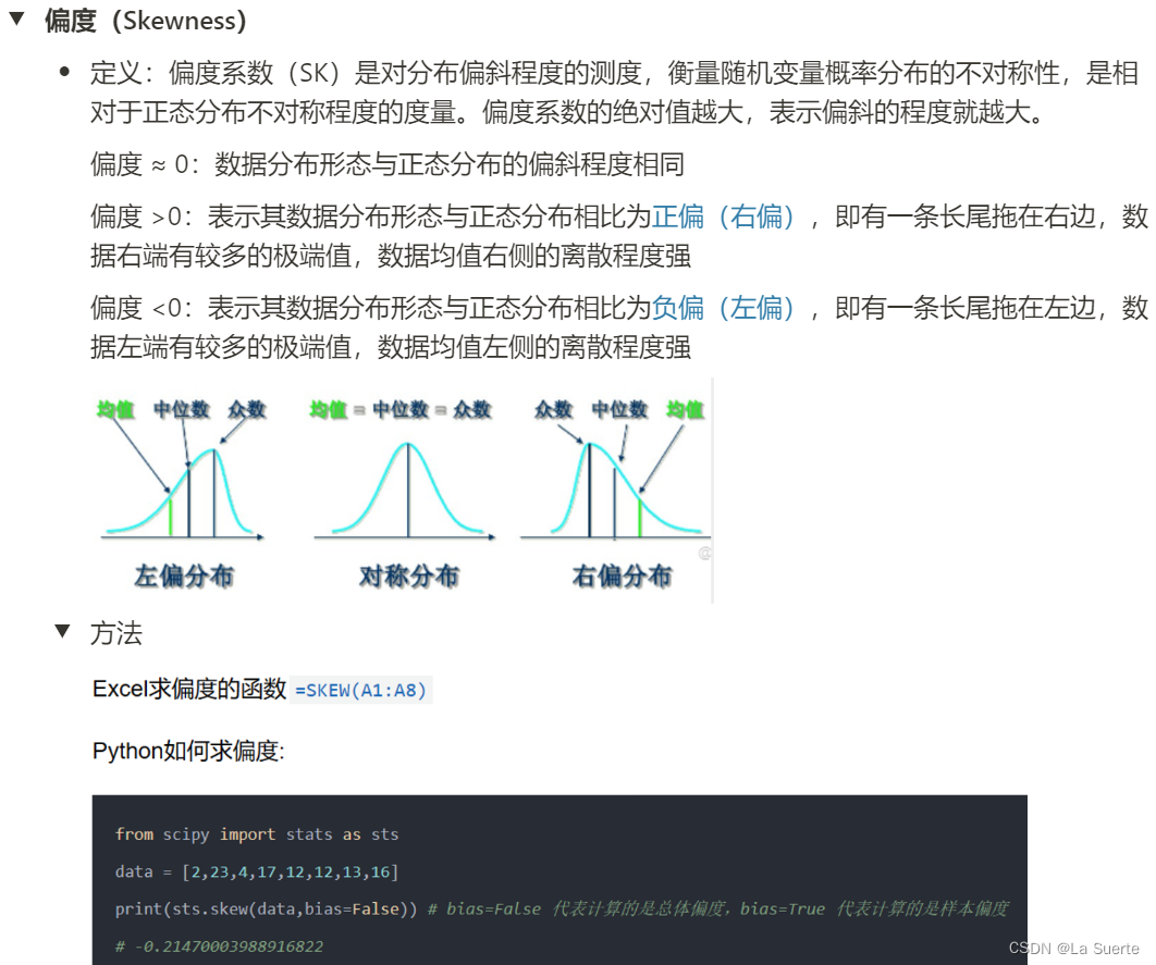（一）描述性统计学习简要笔记 Cda学习打卡 Csdn博客 9174