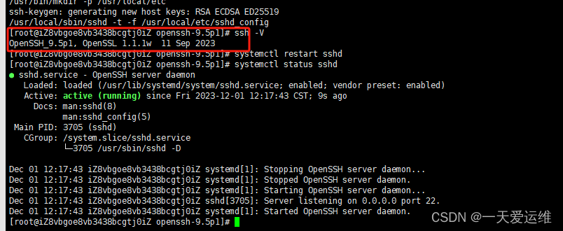 升级openssh服务_open ssh 升级-CSDN博客
