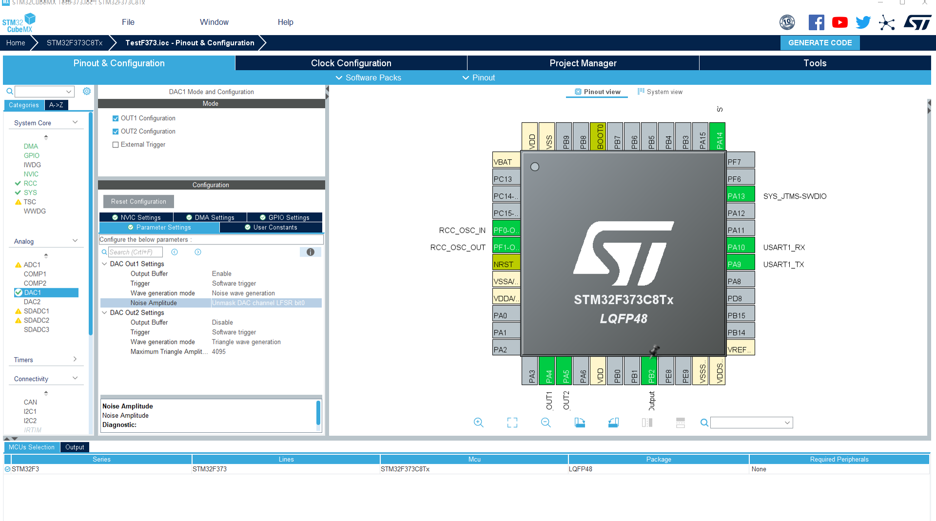 STM32F373中的DAC信号产生模式-CSDN博客