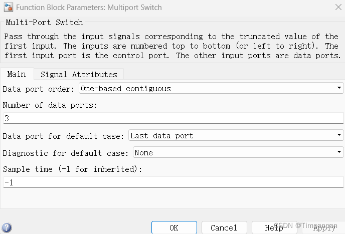 Switch以及multiport switch用法-CSDN博客