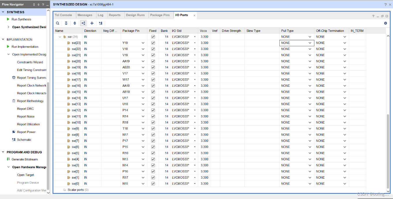 EDA课程实验：《数字逻辑电路》实验一___基于Minisys 平台 VIVADO工具与Verilog语言_eda技术测试代码-CSDN博客