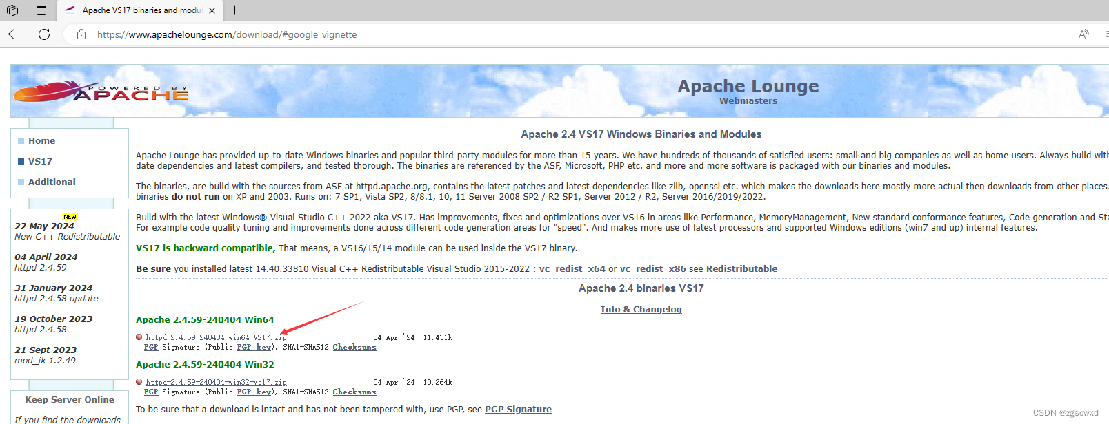 【小白专用24.5.30已验证】windows 11 安装PHP8.3 +Apache2.4_windows安装php-CSDN博客